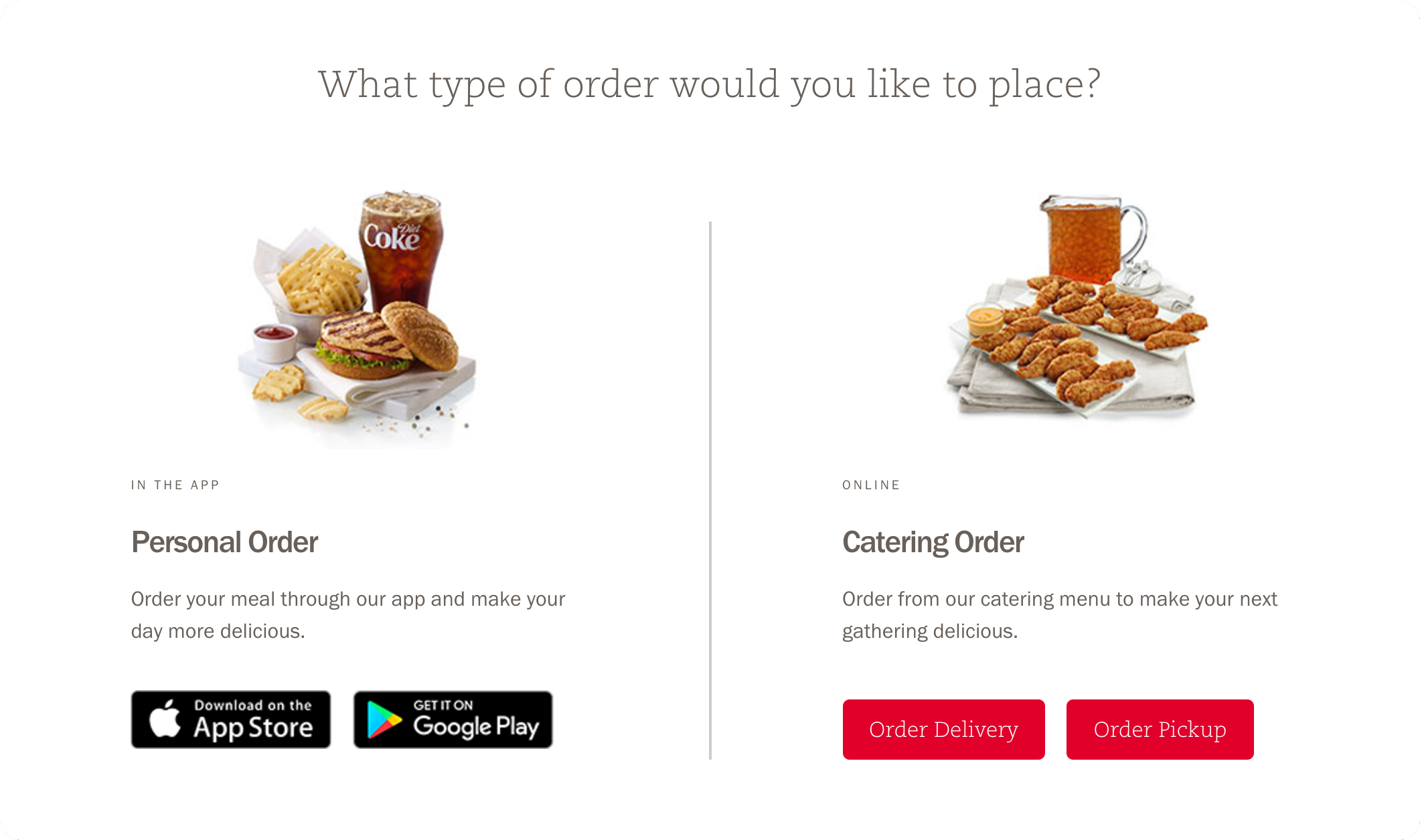 Chick-fil-A Operator Website - Home Page